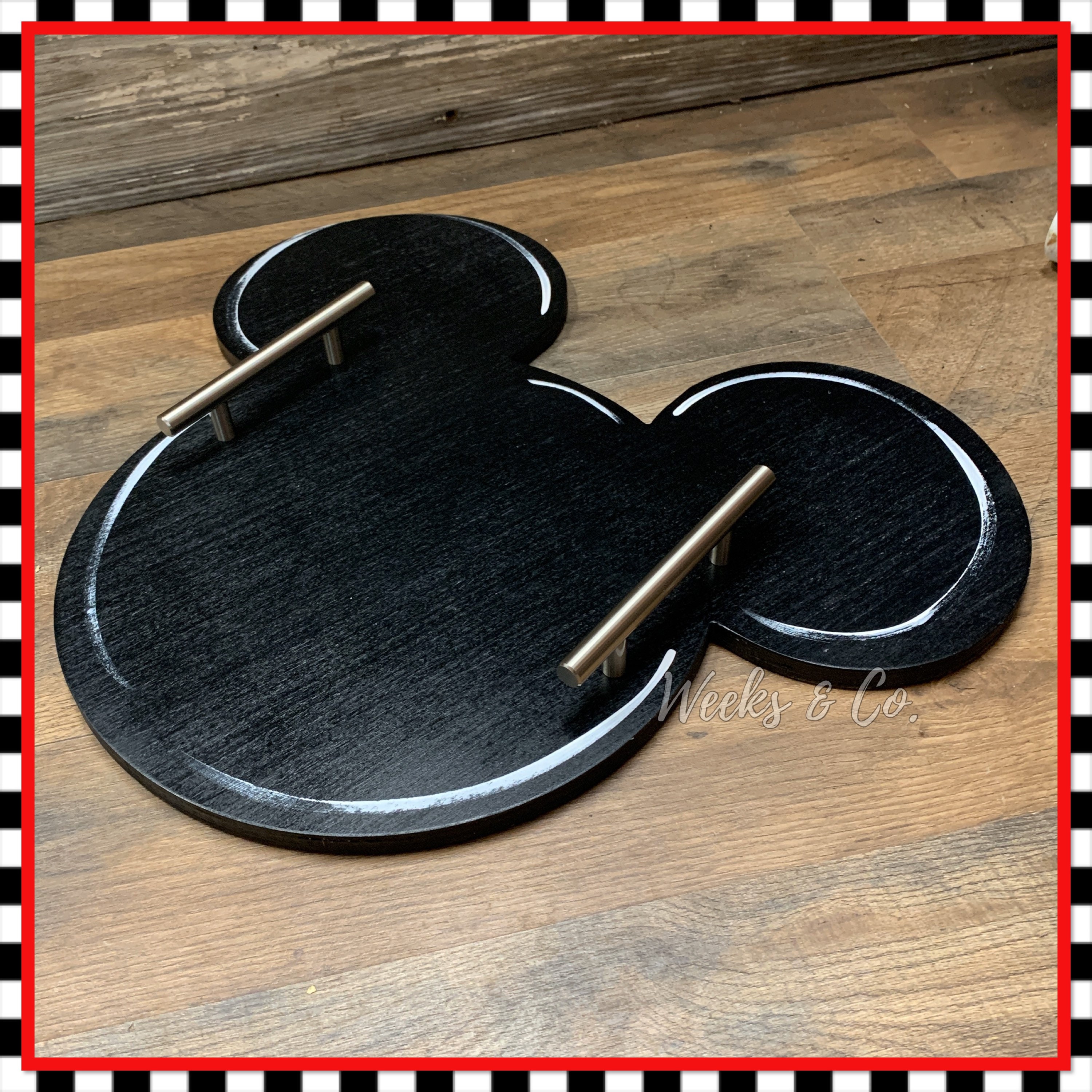 Mickey Mouse Inspired Tray Serving Tray Mickey Lover Disney Fan - Etsy 日本