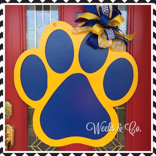 Paw Door Hanger - Etsy