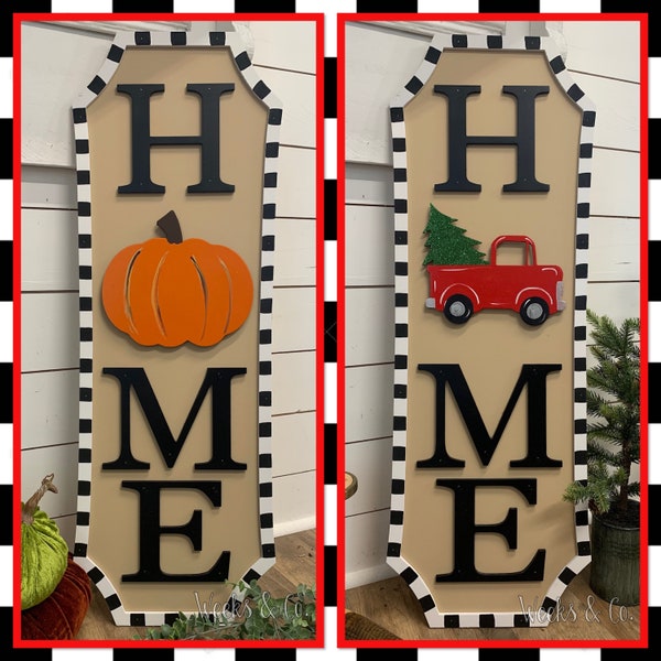 Seasonal Sign - Etsy
