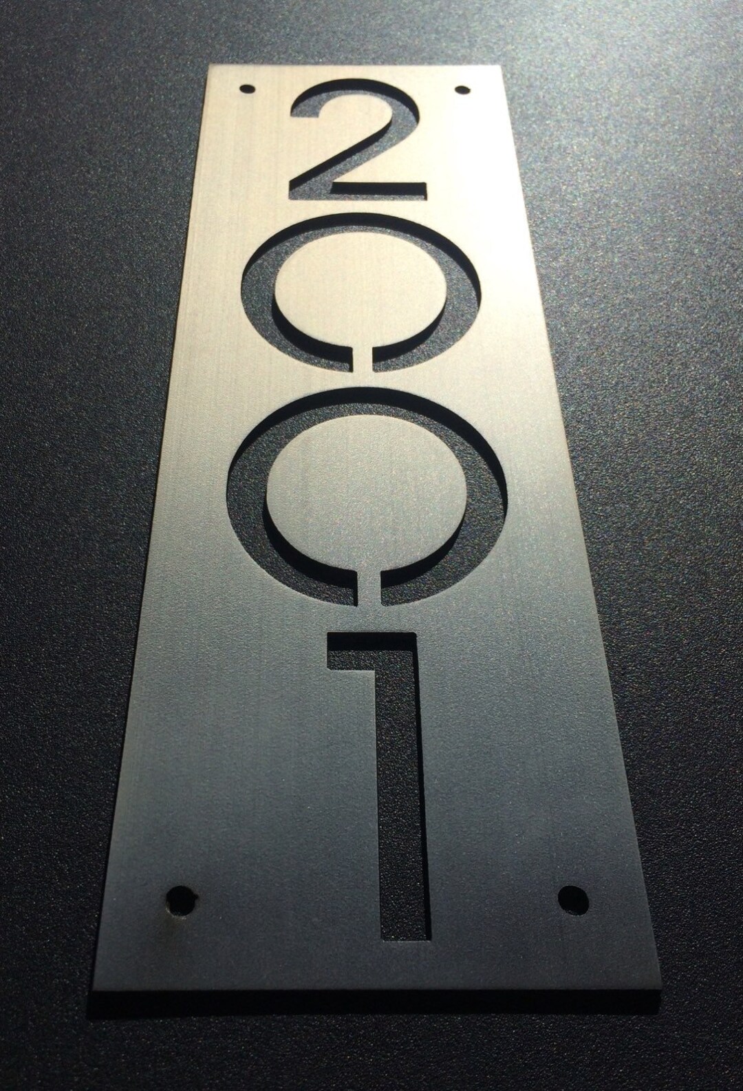 Custom Stainless House Number Plaques. (plate Only) - Etsy