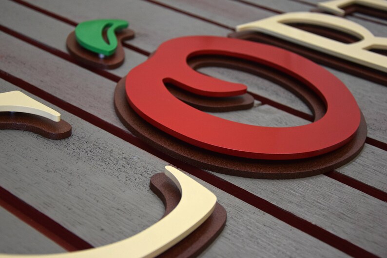 Custom Aluminum Stud Mounted Letters And Logos | Etsy