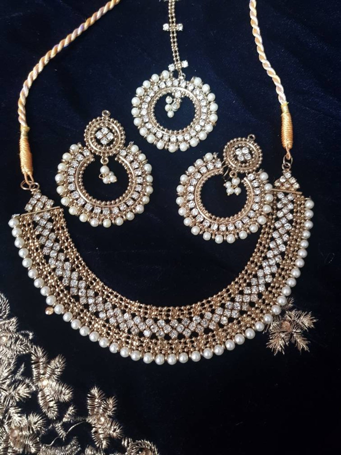 Bridal Jewellery Raani Haar Indian Jewellery Pakistani - Etsy