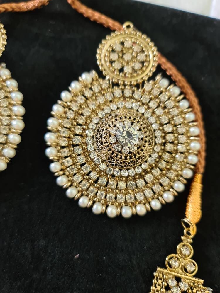 Bridal Jewellery Raani Haar Indian Jewellery Pakistani | Etsy