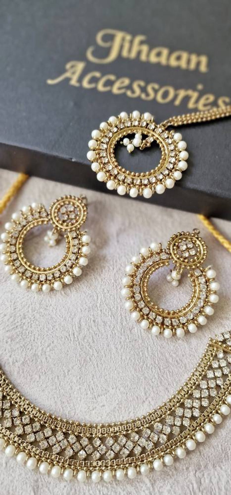 Bridal Jewellery Raani Haar Indian Jewellery Pakistani - Etsy