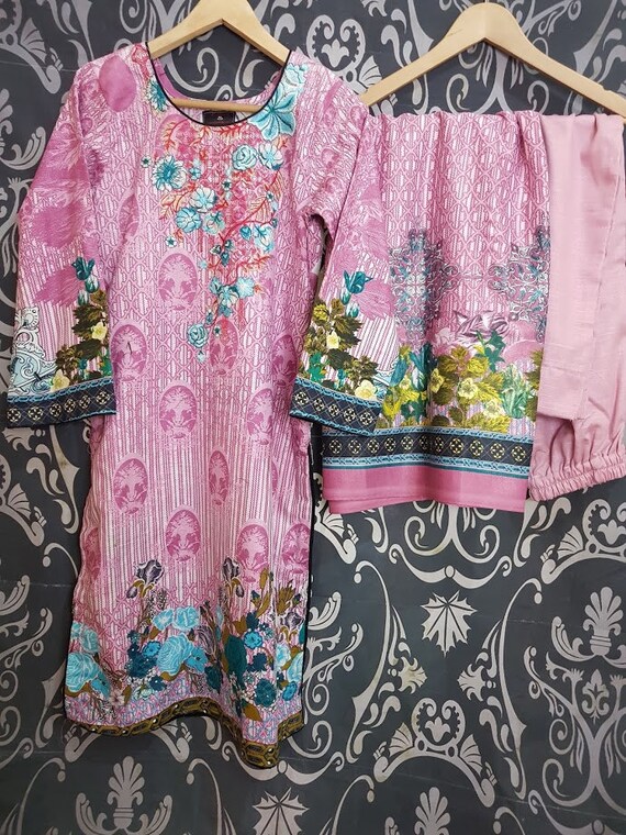 Pakistani Winter Dress Salwar Kameez Pakistani Clothes Indian - Etsy