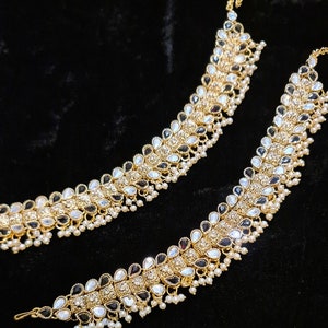 INDIAN ANKLET, Bridal Anklet, Pakistani Jewelry, Indian Jewelry - Etsy