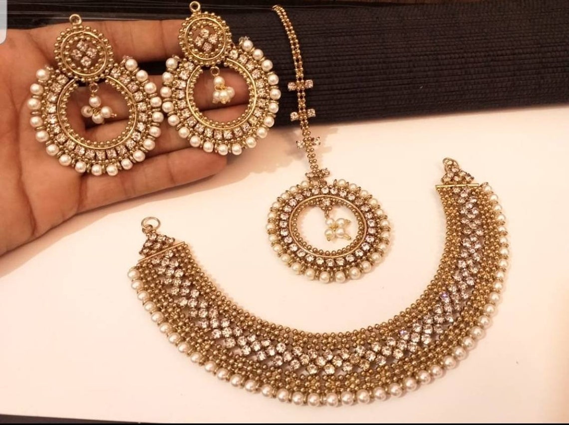 Bridal Jewellery Raani Haar Indian Jewellery Pakistani - Etsy