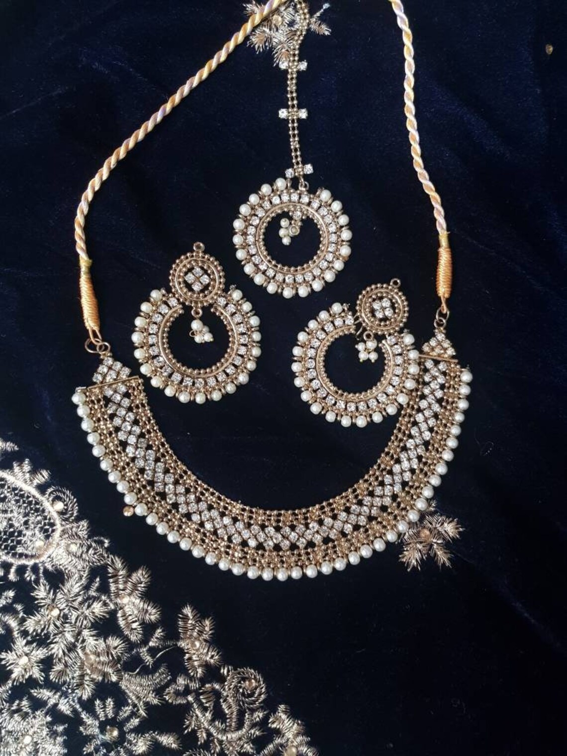 Bridal Jewellery Raani Haar Indian Jewellery Pakistani - Etsy