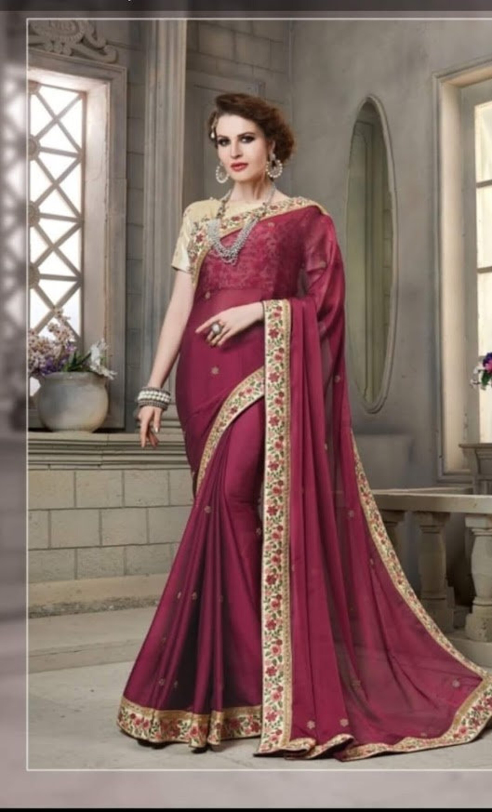 Indian Saree Indian Sari Indian Bollywood Saari Salwar Kameez Pakistani ...