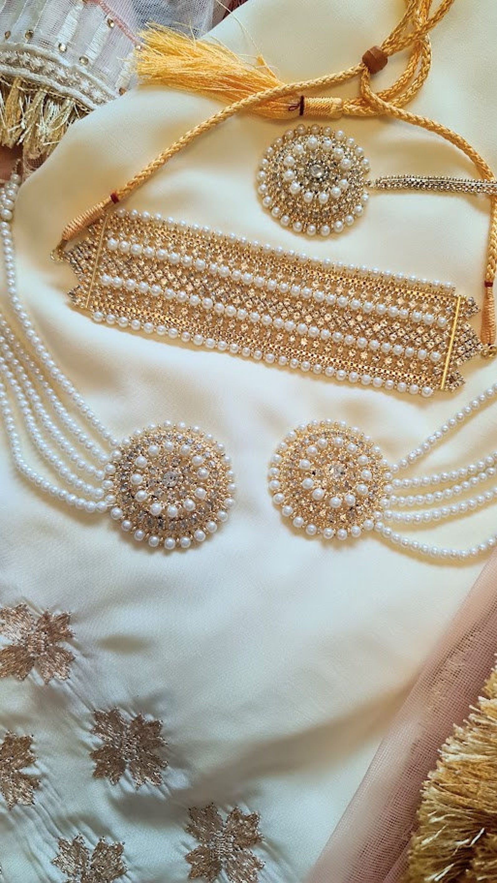 Bridal Jewellery Raani Haar Indian Jewellery Pakistani - Etsy
