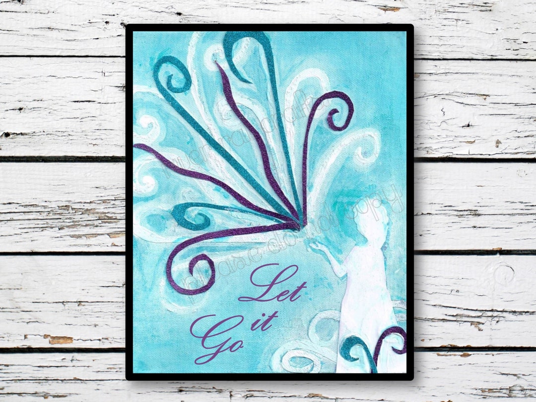 Frozen Wall Art, Elsa Frozen Sign, Let It Go, Frozen Room, Frozen Party ...