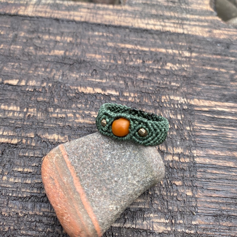 Macrame Ring - Etsy