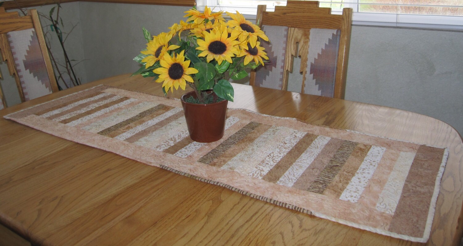Natural Neutrals Table Runner - Etsy