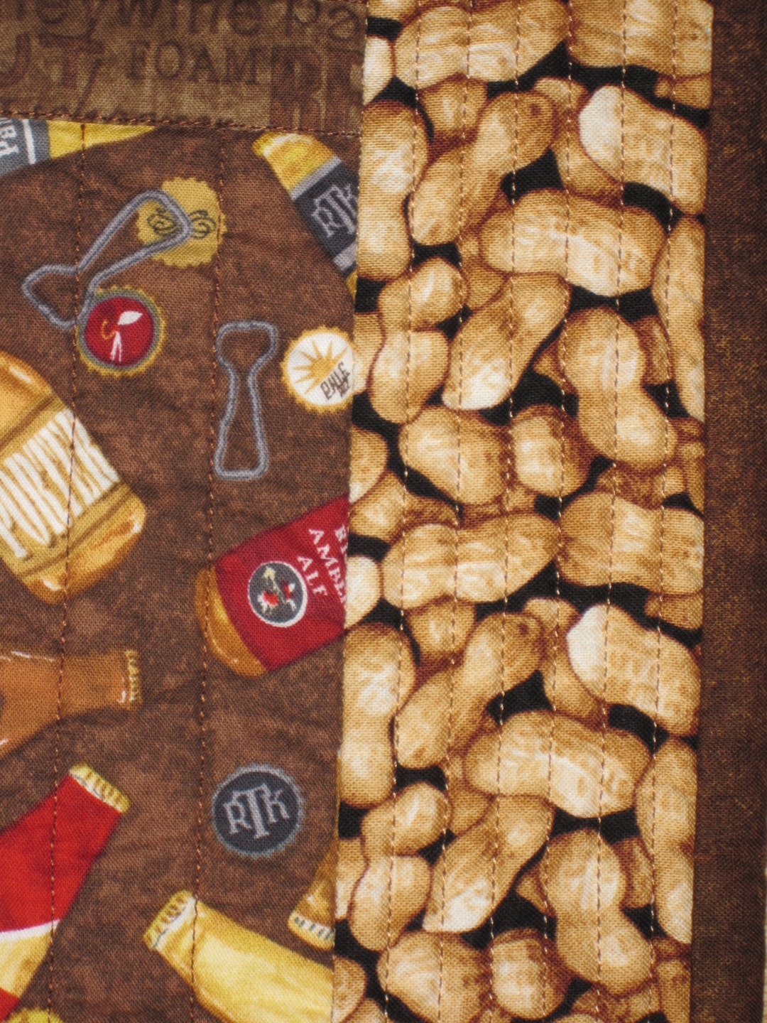 Beer Bottles Mug Rug #3 - Etsy