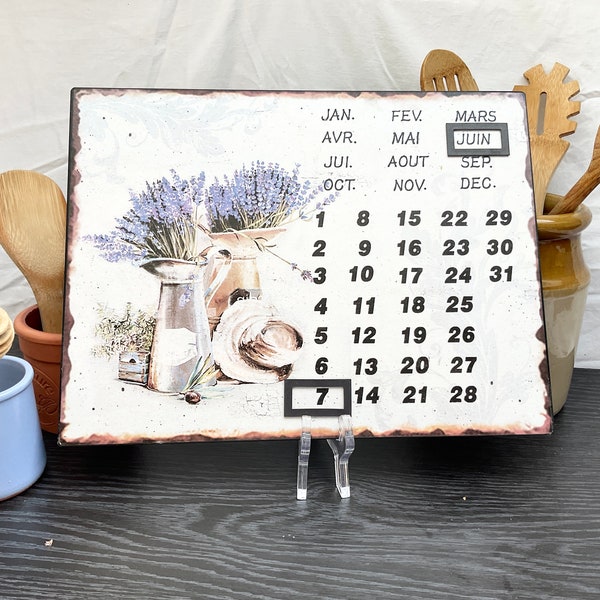 Shabby Chic Calendar - Etsy