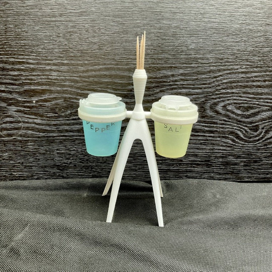 Vintage, TUPPERWARE, Millionaire Line, Salt and Pepper Shakers ...