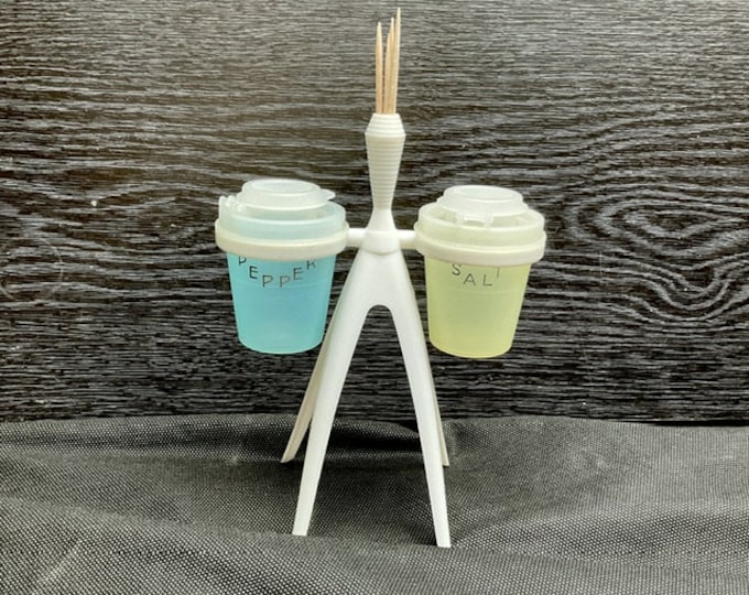 Vintage, TUPPERWARE, Millionaire Line, Salt and Pepper Shakers ...