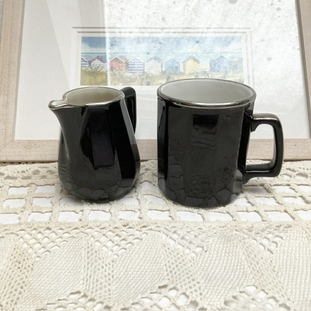 Rare Authentic APILCO, Yves Deshoulieres, Flora, Tall Coffee Mug ...