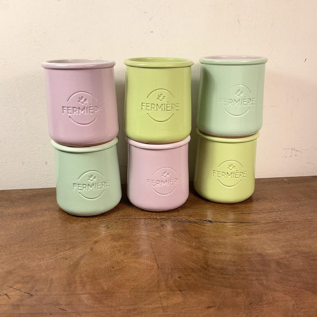 6 X Limited Edition, La Fermiere, Cermer, Mint Green, Lilac, Pale Green ...