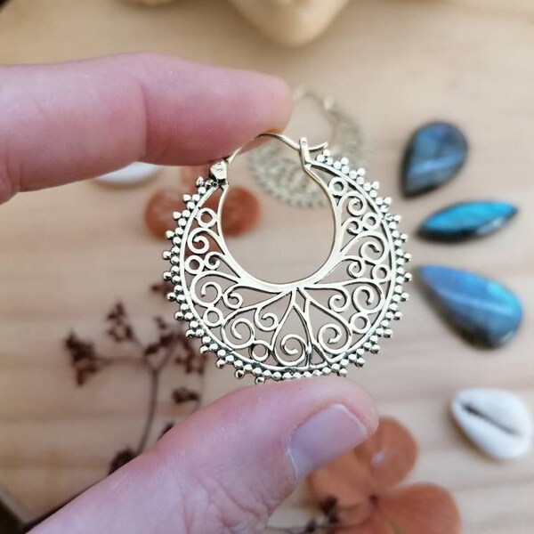 Gypsy Earrings - Etsy UK