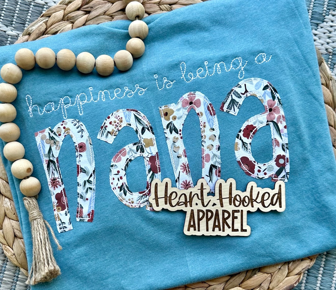 Custom Grammy | Mama | Momma | Mimi | Applique | Embroidered | Bella ...