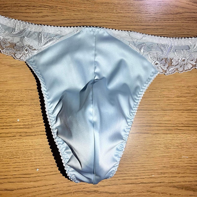 Satin Thong - Etsy