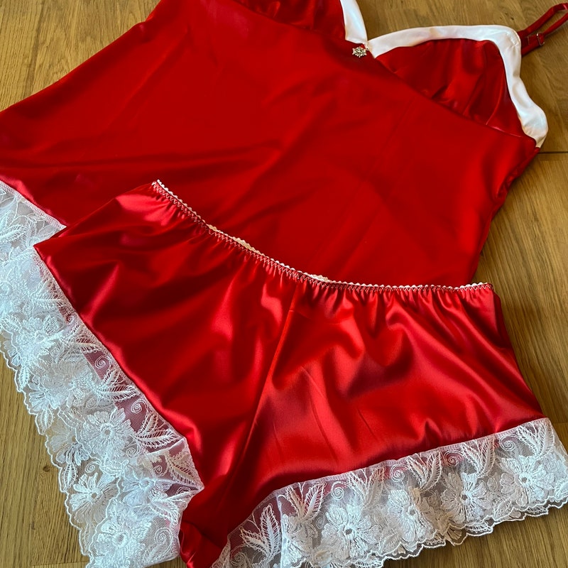 Christmas Lingerie - Etsy