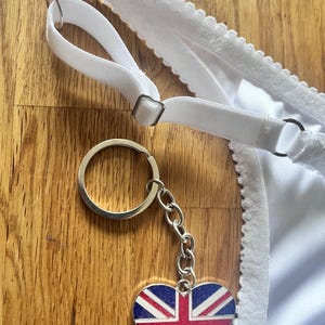 Mens Navy Blue Thong Underwear for Men With Pouch and Adjustable Sides ...