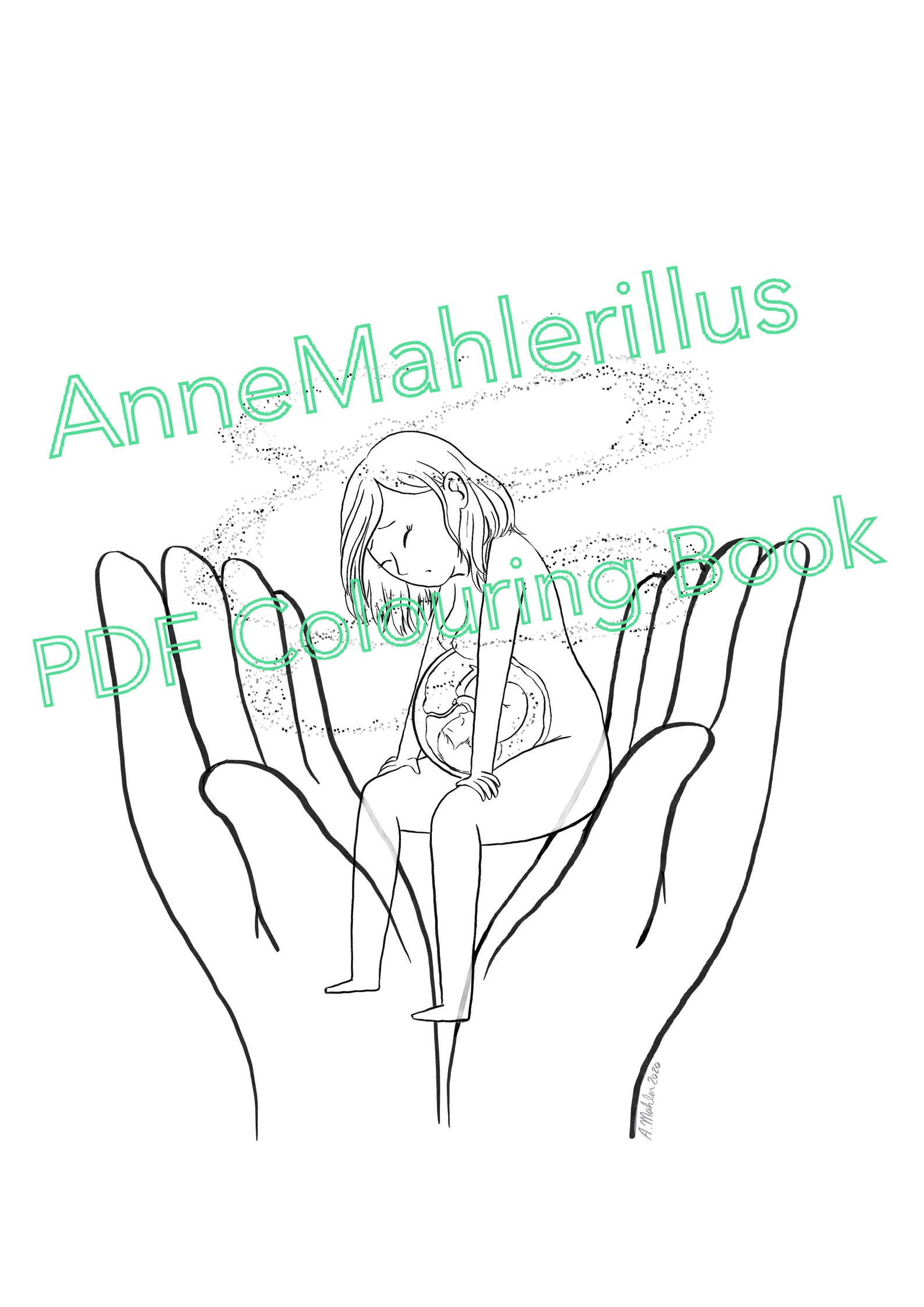 Coloring Childbirth Printable PDF / Coloring Childbirth PDF to Print ...