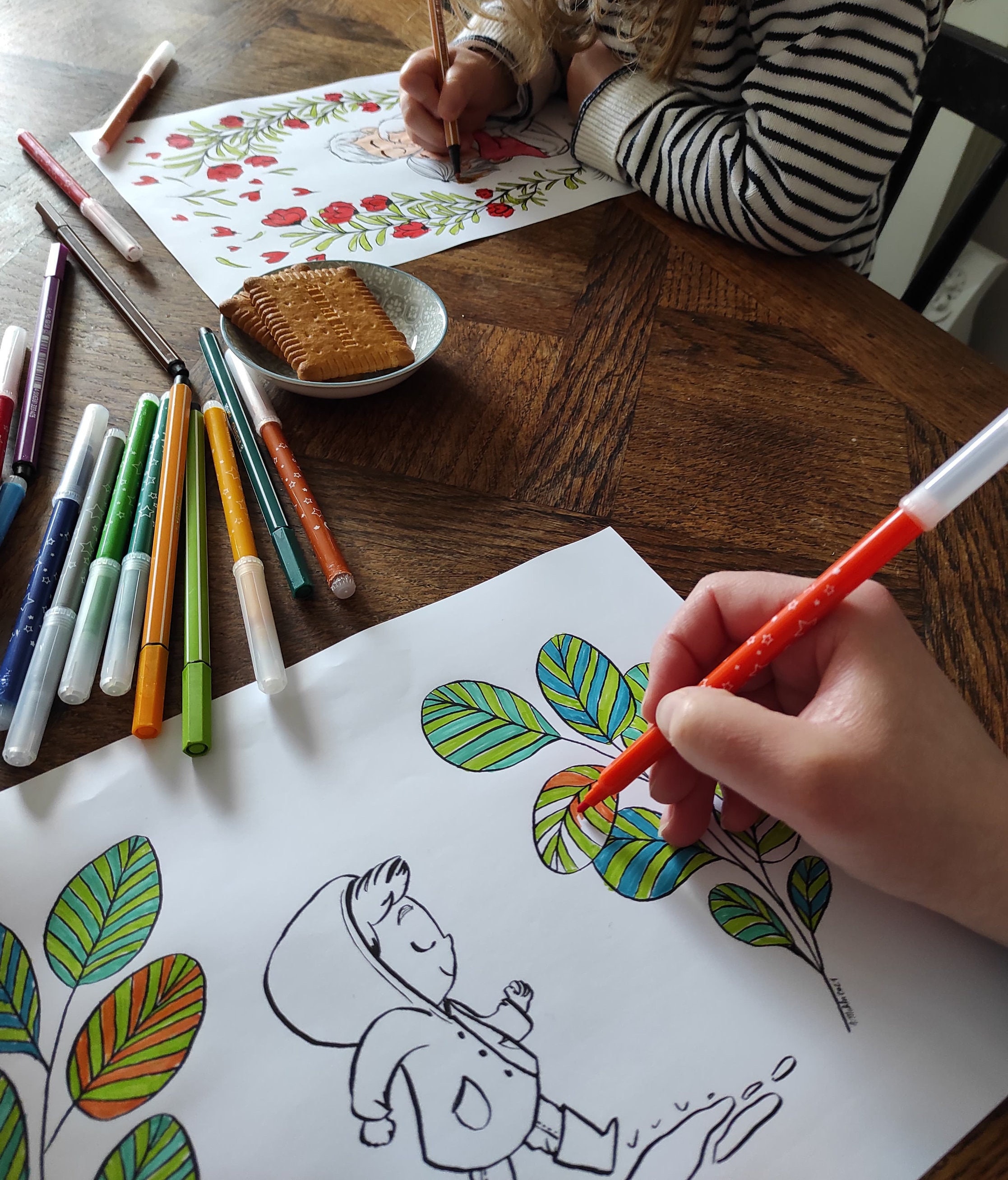 CHILDREN'S Coloring Book TUTORIALS /coloring Book Seeds - Etsy