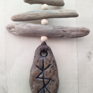 Viking Protection / Safe Travel Rune Valhalla Ladder Car Mirror Charm ...