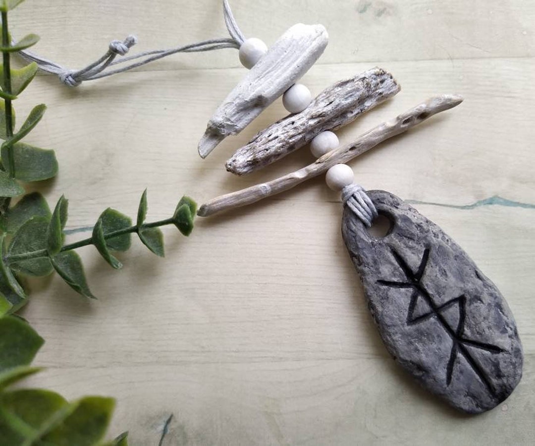 Viking Protection / Safe Travel Rune Valhalla Ladder Car Mirror Charm ...