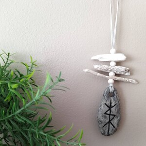 Viking Protection / Safe Travel Rune Valhalla Ladder Car Mirror Charm ...