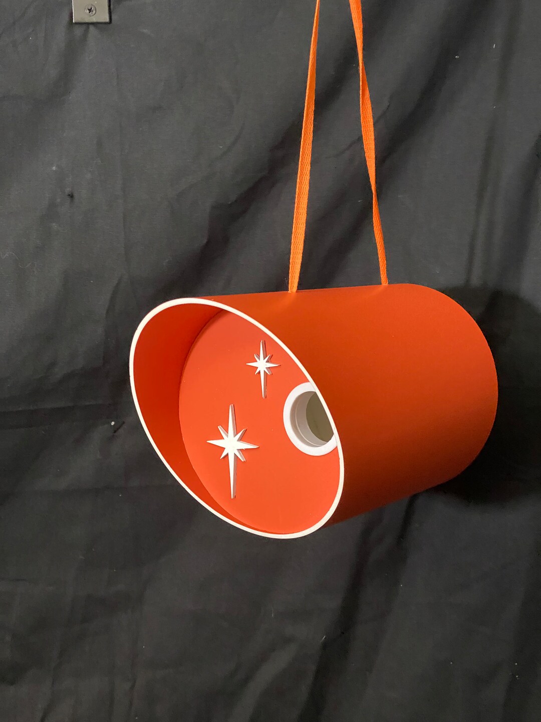 Modern Birdhouse, Atomic Tube Birdhouse, Mid Century Modern Birdhouse ...