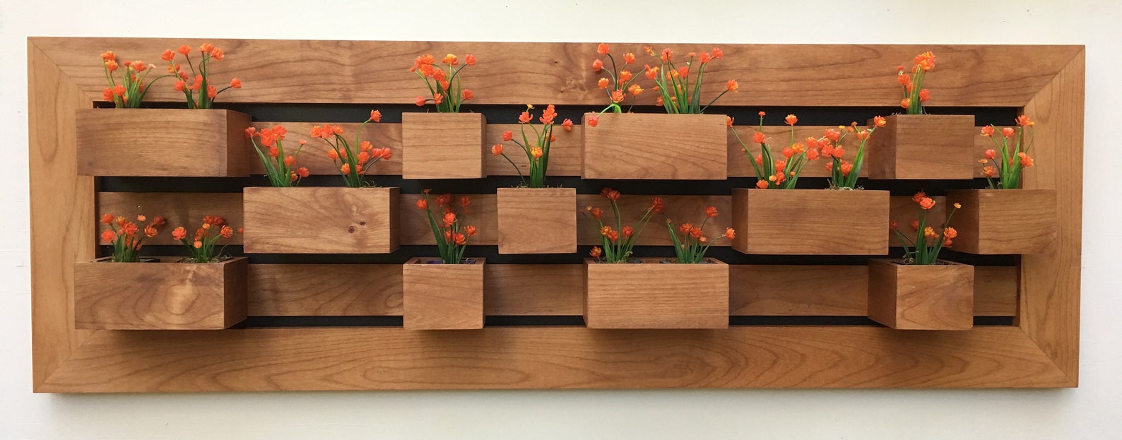 Modern Wall Planter, Vertical Succulent, Wall Art, Wall Planter, Living ...