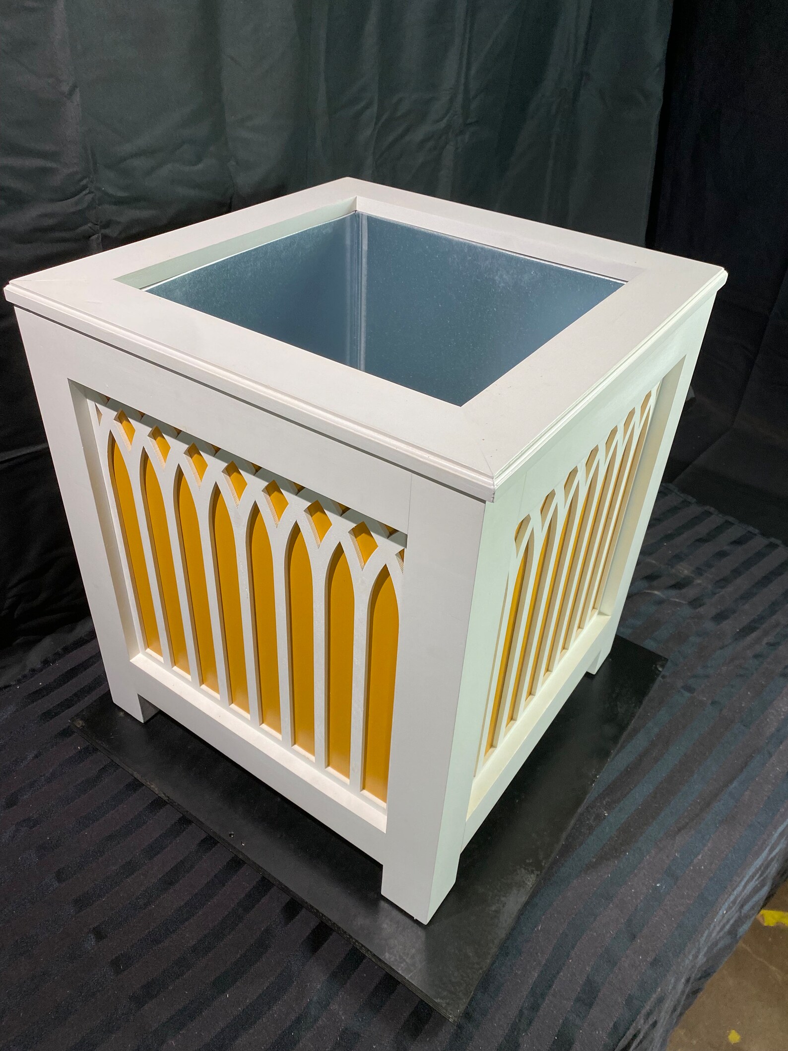 Mediterranean Style Planter. Custom Planter Boxes, Metal Planter Box ...