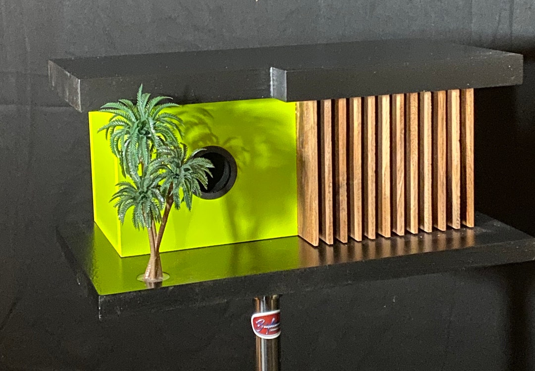 Mid Century Modern Birdhouse. Modern Monterey Peninsula Collection ...