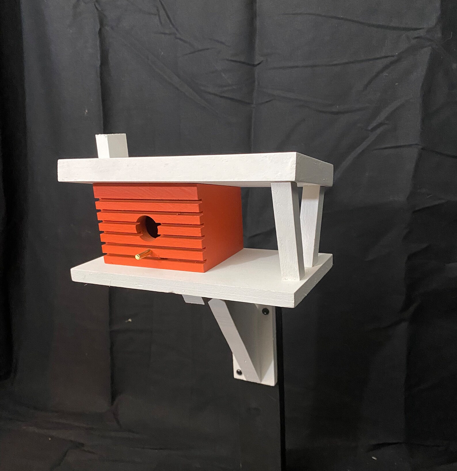 Hummingbird House, Mid Century Modern Birdhouse, Modernest Gift, Hand ...
