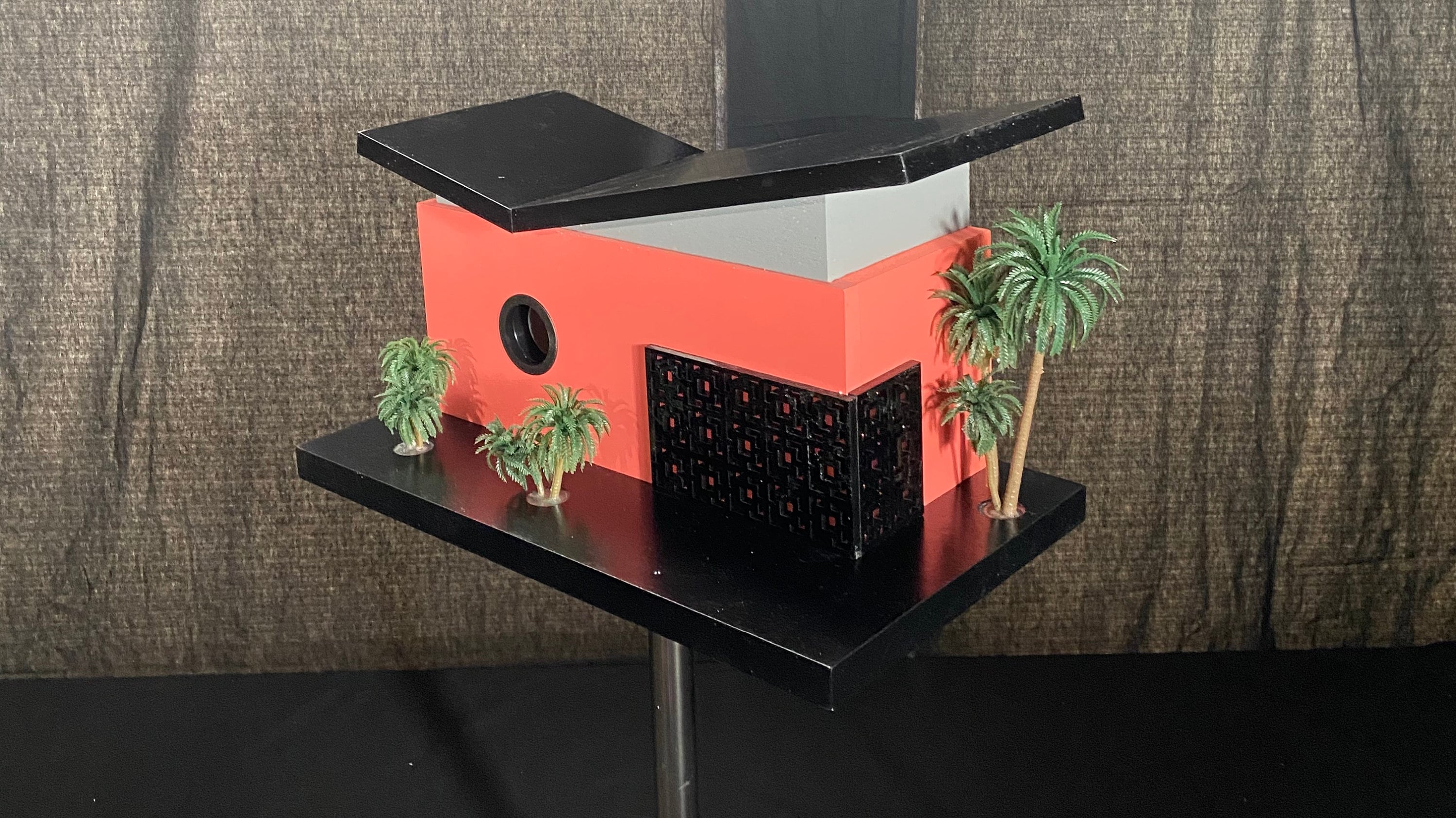 Mid Century Modern Birdhouse. Modern Monterey Peninsula Collection ...