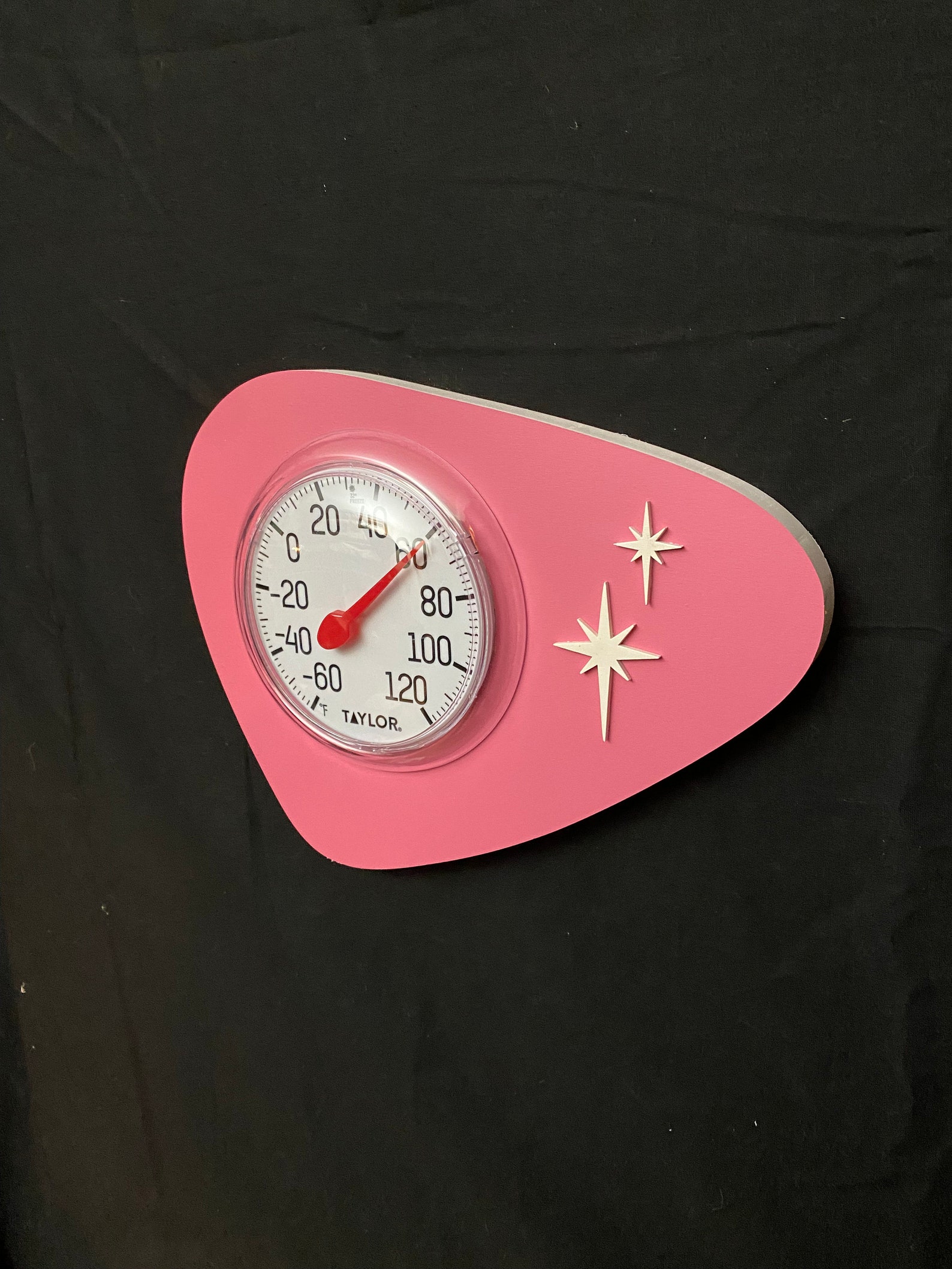 Mid Century Atomic Thermometer, Water Proof, Outdoors or Indoors ...