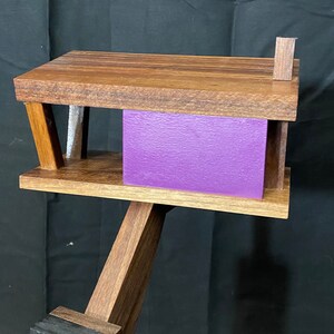 Hummingbird House, Mid Century Modern Birdhouse, Modernest Gift, Hand ...