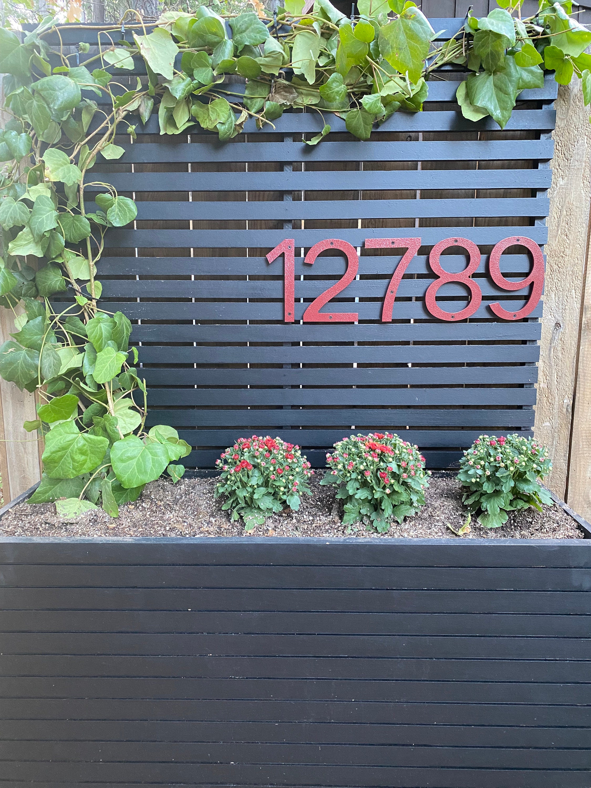 Custom Privacy Screens Made to Order. Mid Century Modern Planter, Ipe ...