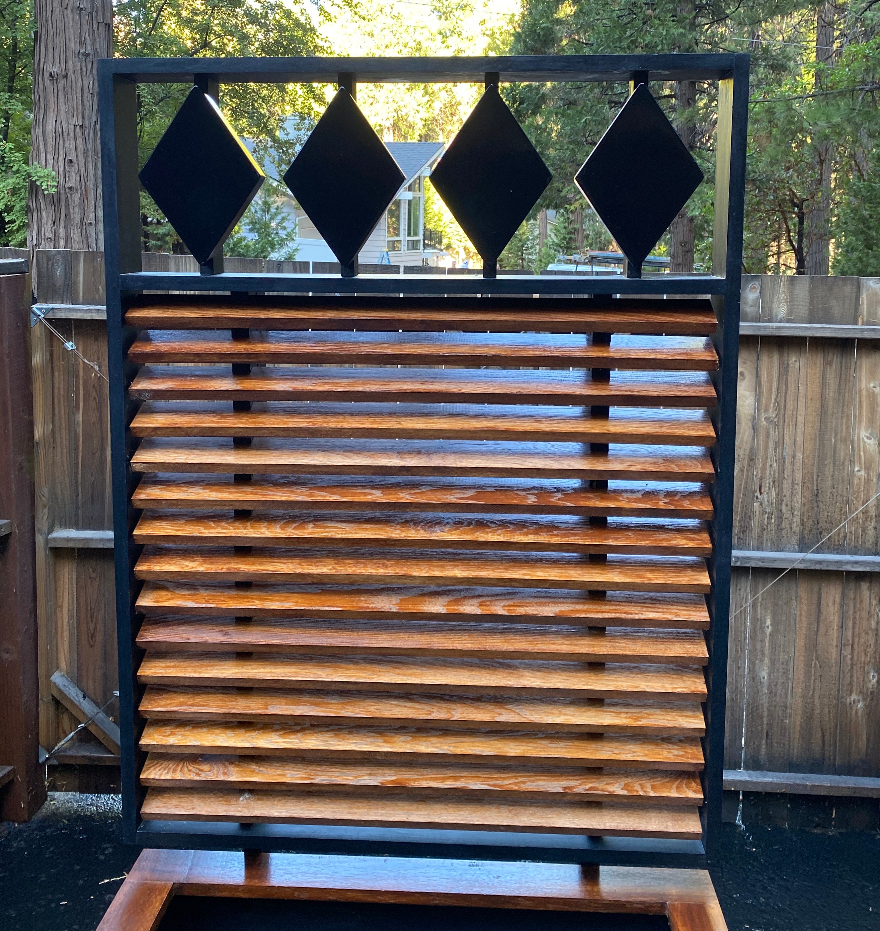 Custom Privacy Screens Made to Order. Mid Century Modern - Etsy