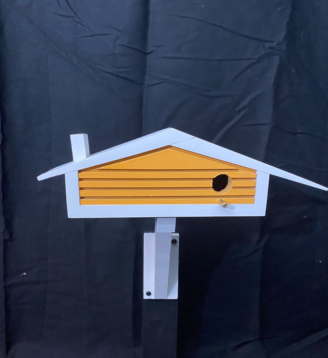 Hummingbird House, Mid Century Ranch Birdhouse, Modernest Gift, Hand ...