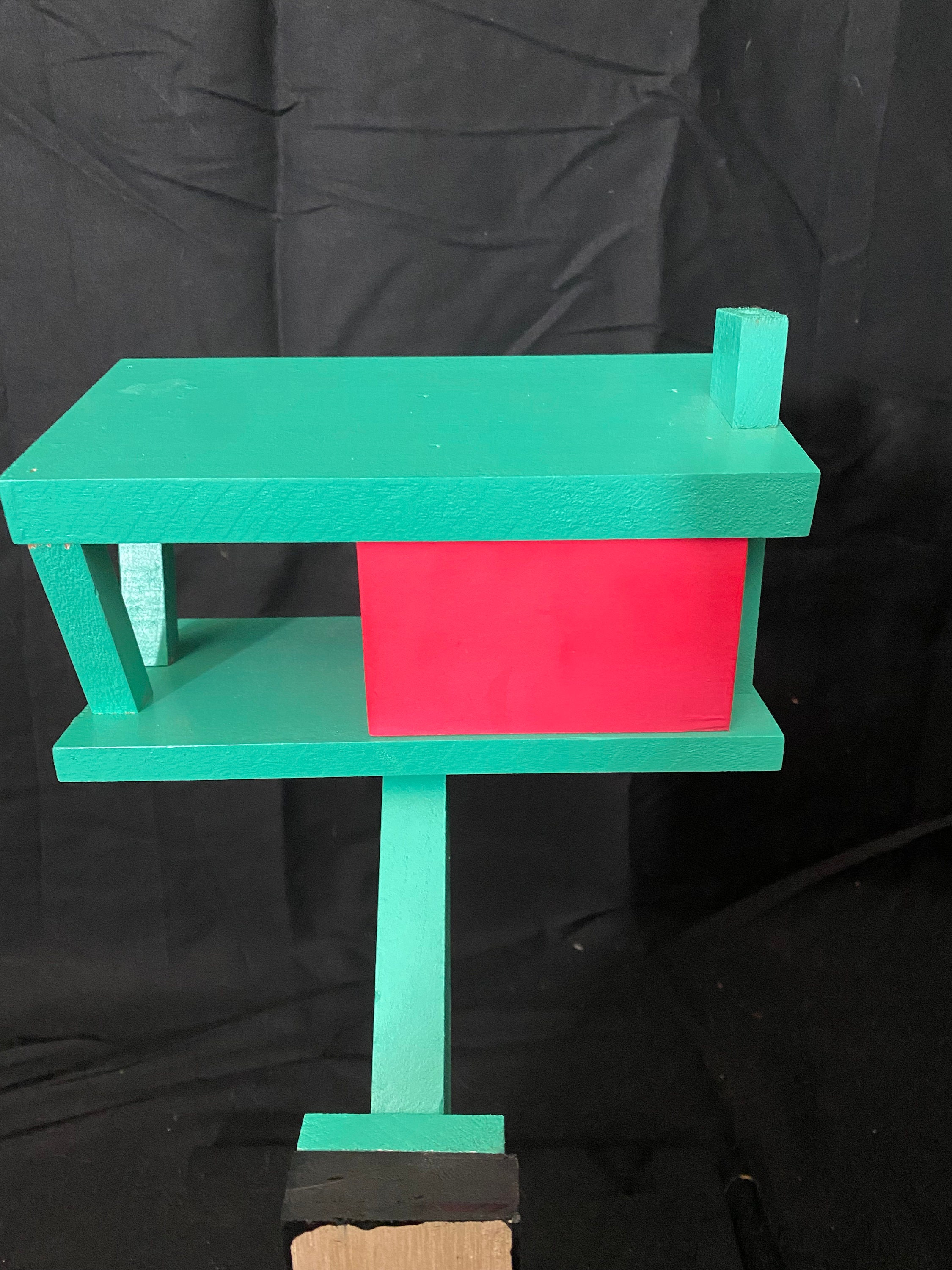 Hummingbird House, Mid Century Modern Birdhouse, Modernest Gift, Hand ...