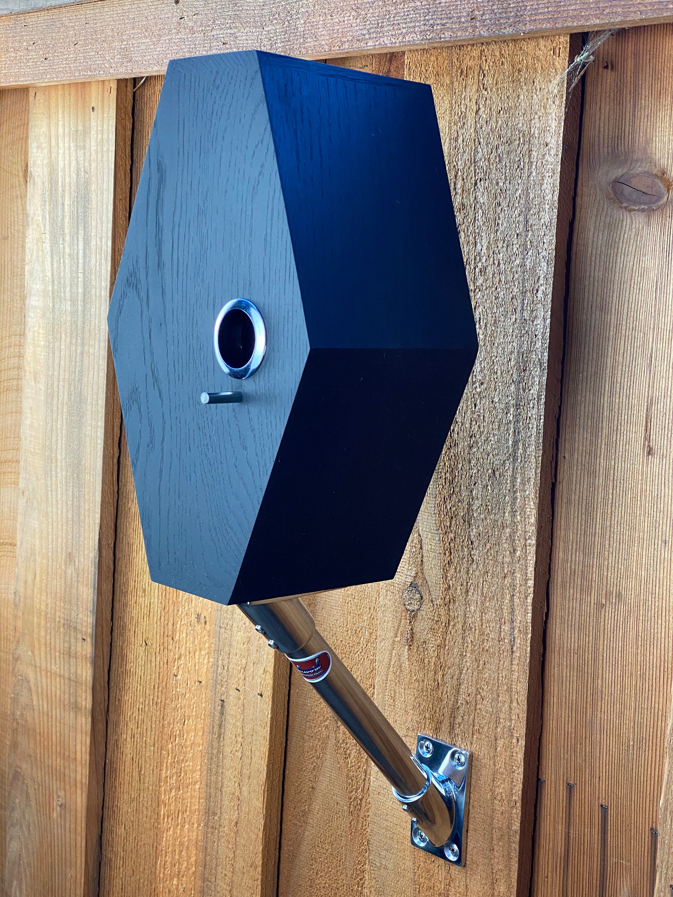 Brightwork Birdhouse Wall Mount, Polished Stainless Steel. Best in ...
