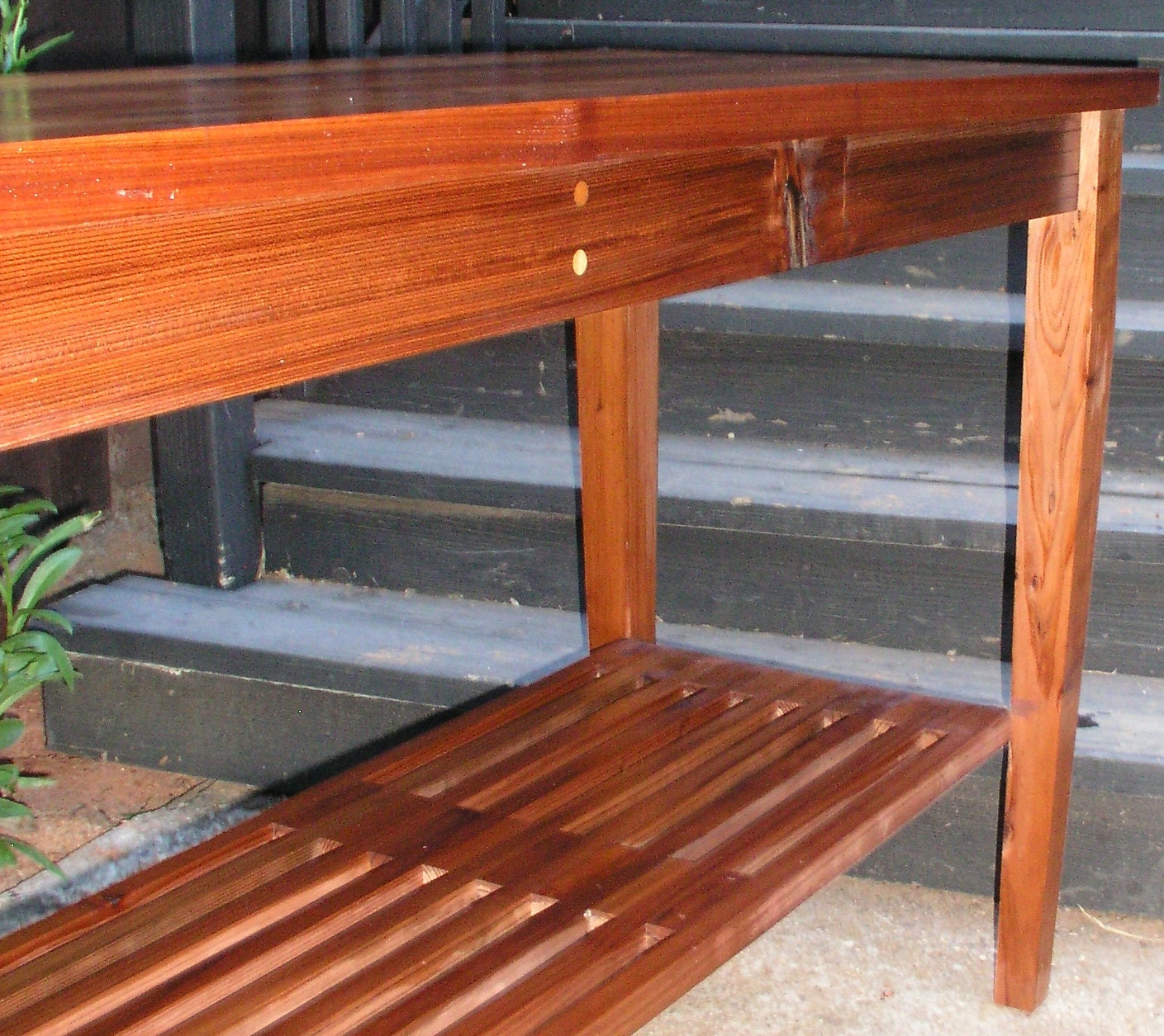 Modern Matching Buffia Table for Modern Adirondack Chair. Made | Etsy