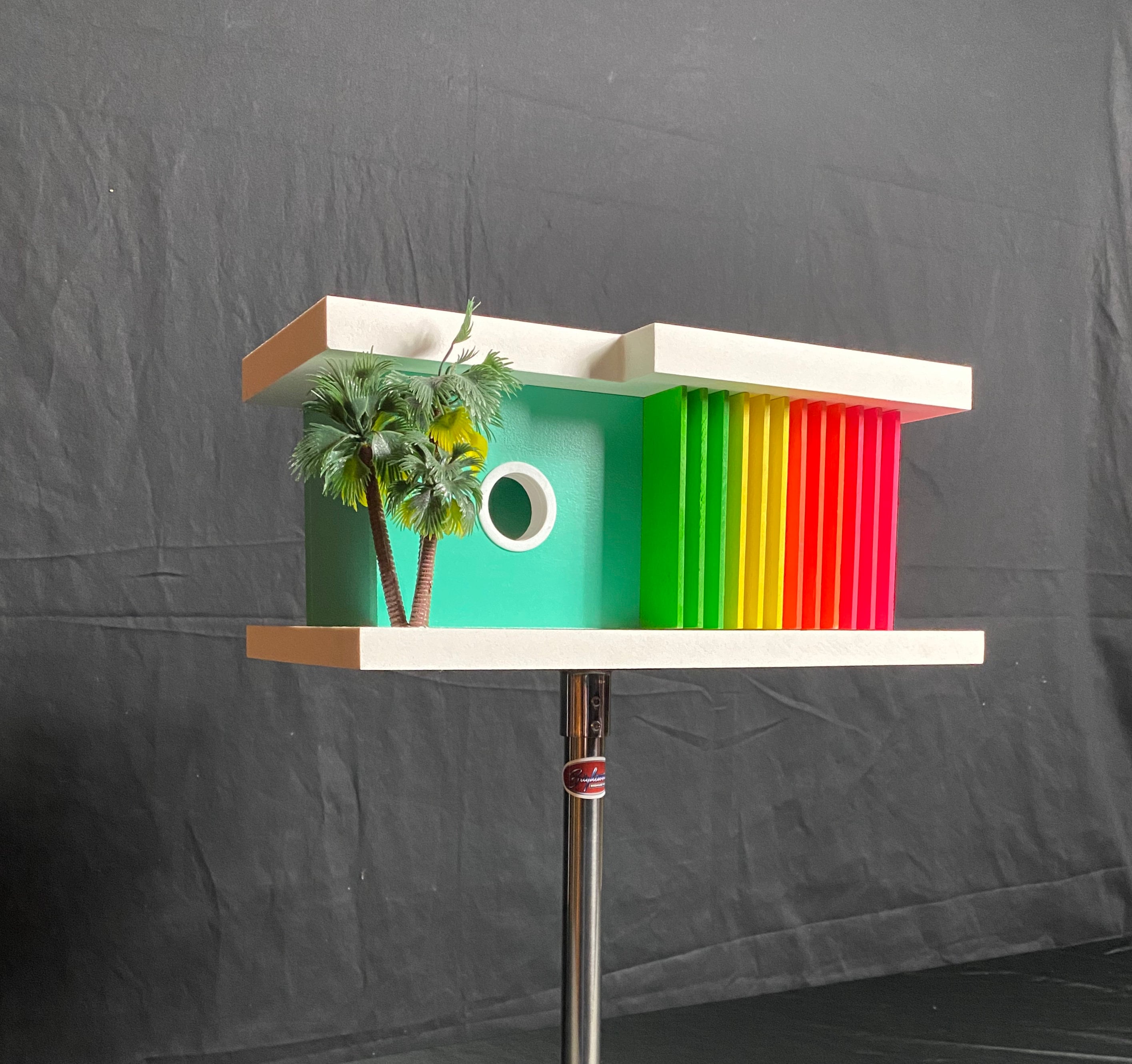 Mid Century Modern Birdhouse. Modern Monterey Peninsula Collection ...