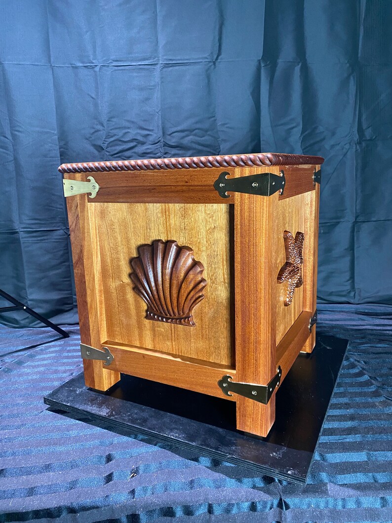 Mahogany Nautical Cape Cod Style Custom Planter Boxes Metal - Etsy