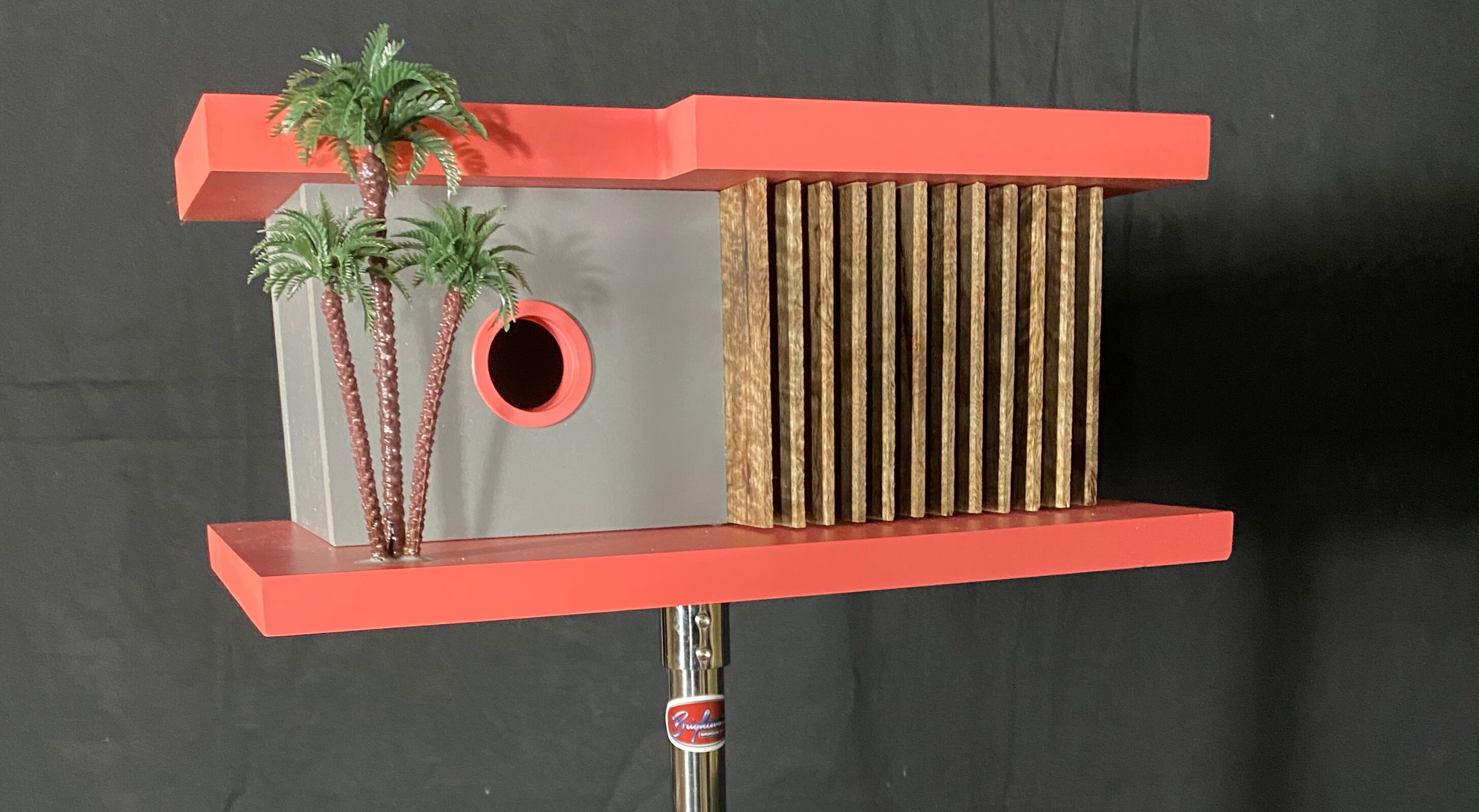 Mid Century Modern Birdhouse. Modern Monterey Peninsula Collection ...